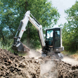 Mini Excavator Rentals | Bobcat E32 Compact | Construction Excavator Rental